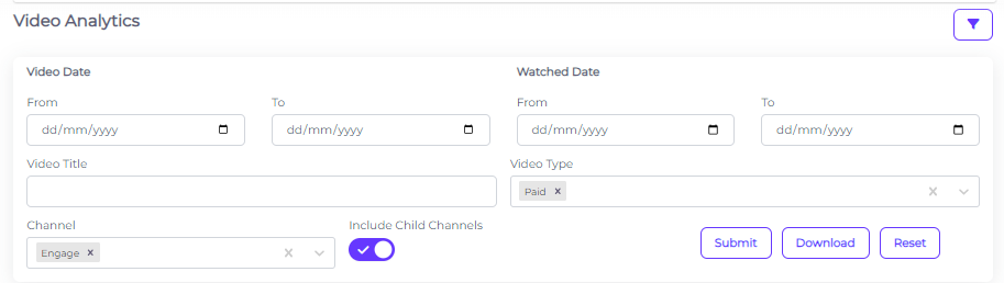 How to Use Video Analytics in Webcastcloud Admin – Support
